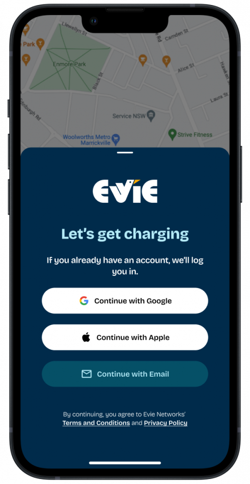 How to charge with Evie Networks - Evie Networks