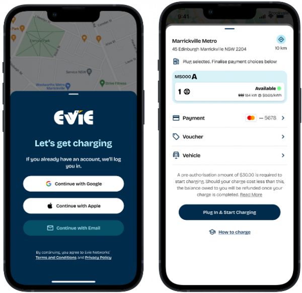 How to Charge EV - Evie Networks