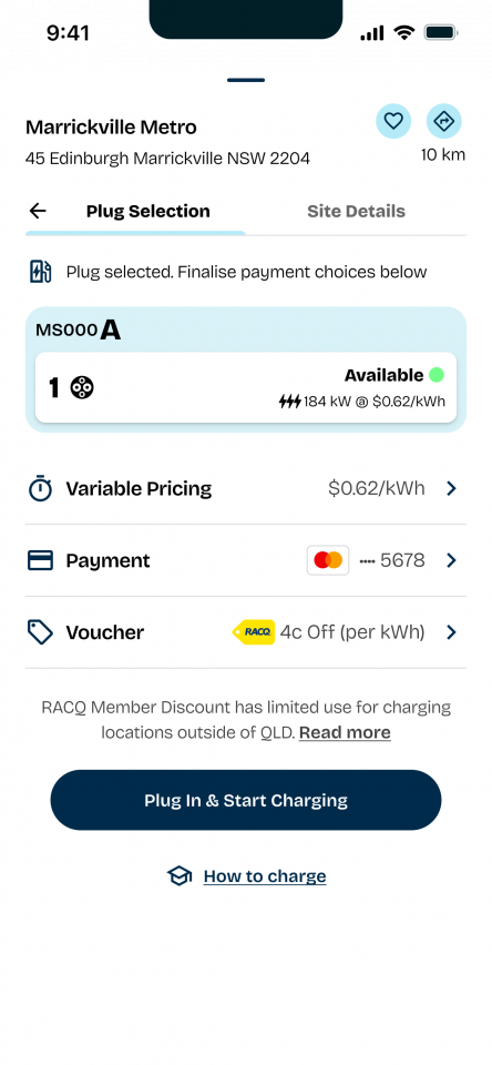 RACQ Membership Offer - Evie Networks